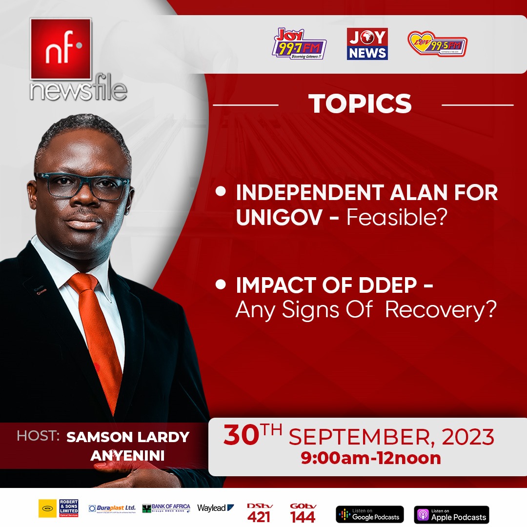 This Saturday on Newsfile - MyJoyOnline