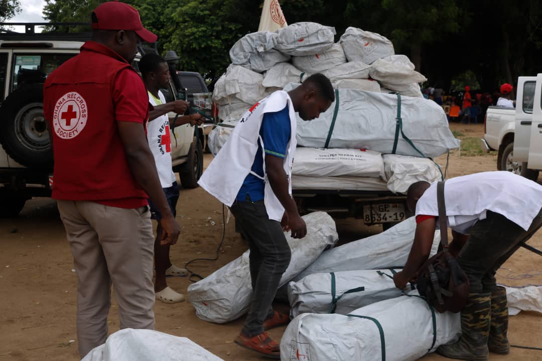 Ghana Red Cross Society supports flood-displaced families in Volta ...