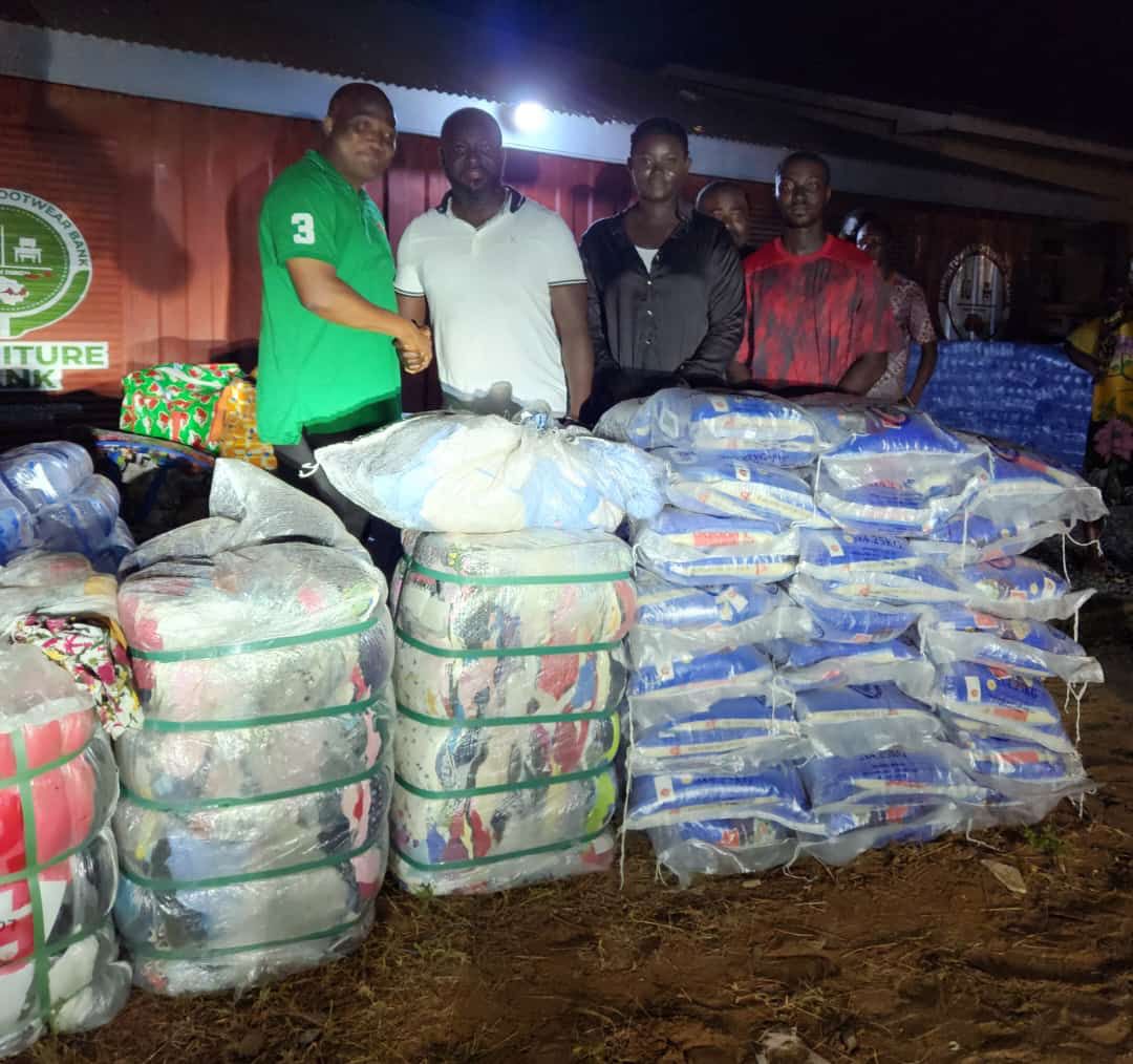 Ike City donates to Mepe flood victims - MyJoyOnline