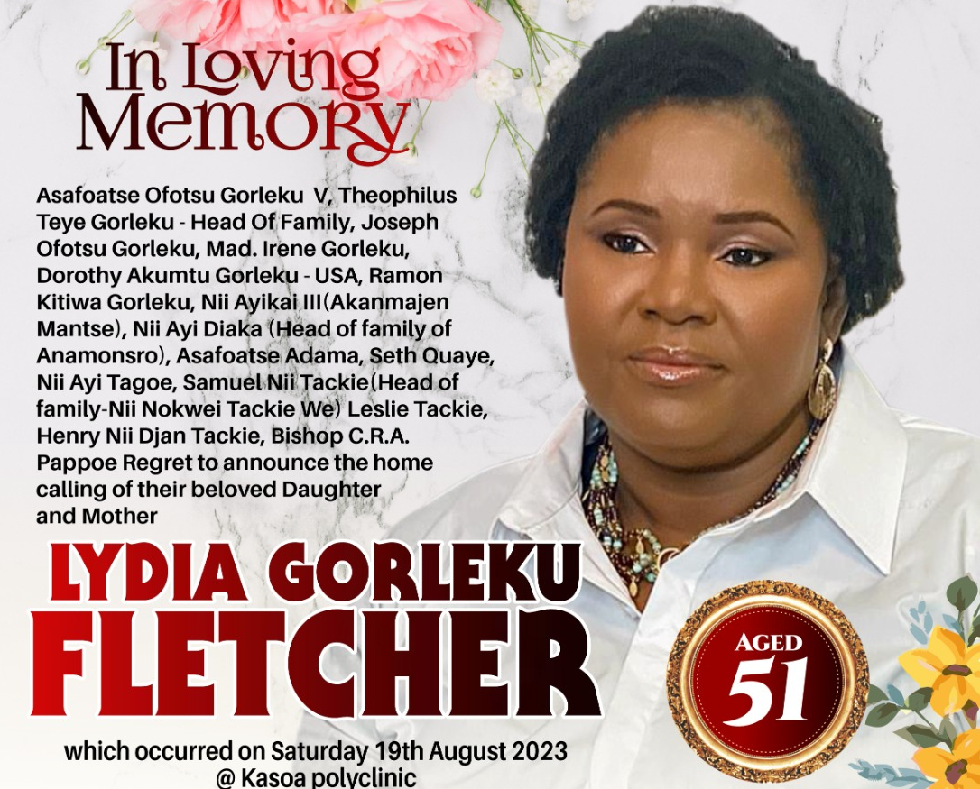 Lydia Gorleku Fletcher - MyJoyOnline