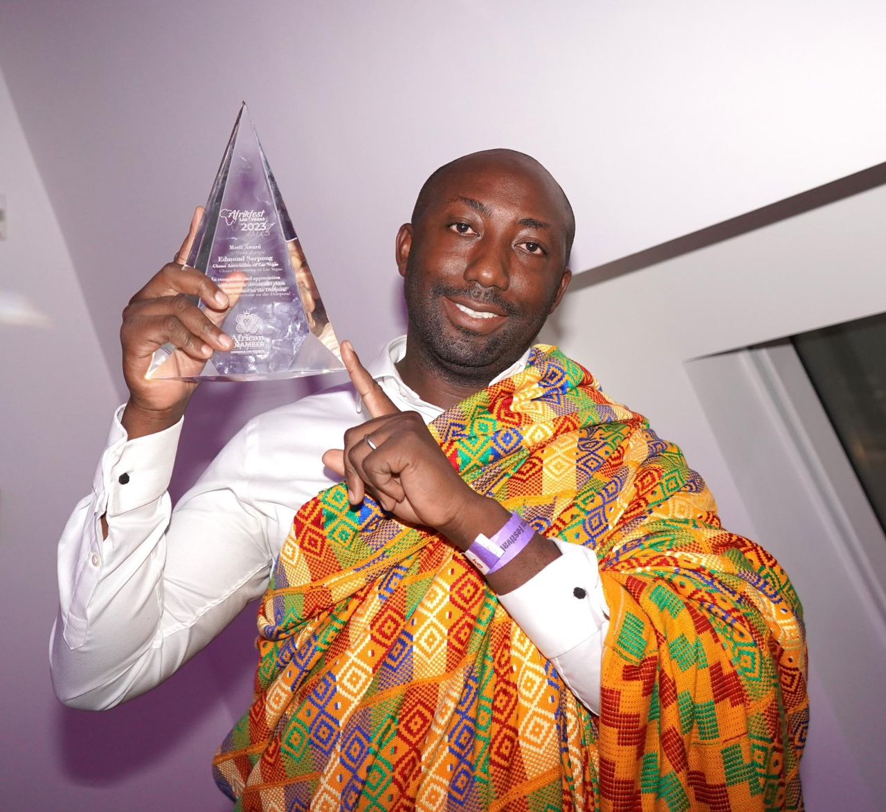 Nevada State Senator honours Ghana's Edmond Sarpong for excellent ...