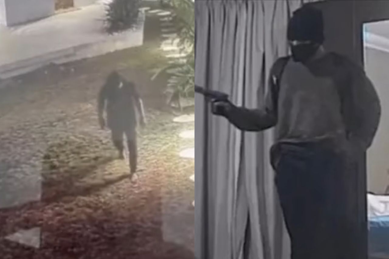 Police on manhunt for lone robber terrorising affluent residents in ...