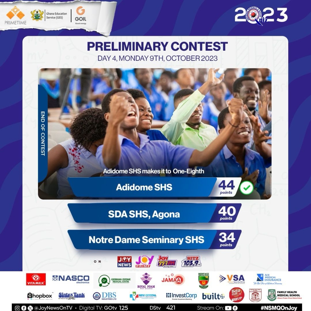 NSMQ 2023: Wesley Girls, Achimota, Chemu SHS, Koforidua Sec Tech's ... NSMQ 2023: Wesley Girls, Achimota, Chemu SHS, Koforidua Sec Tech's ...