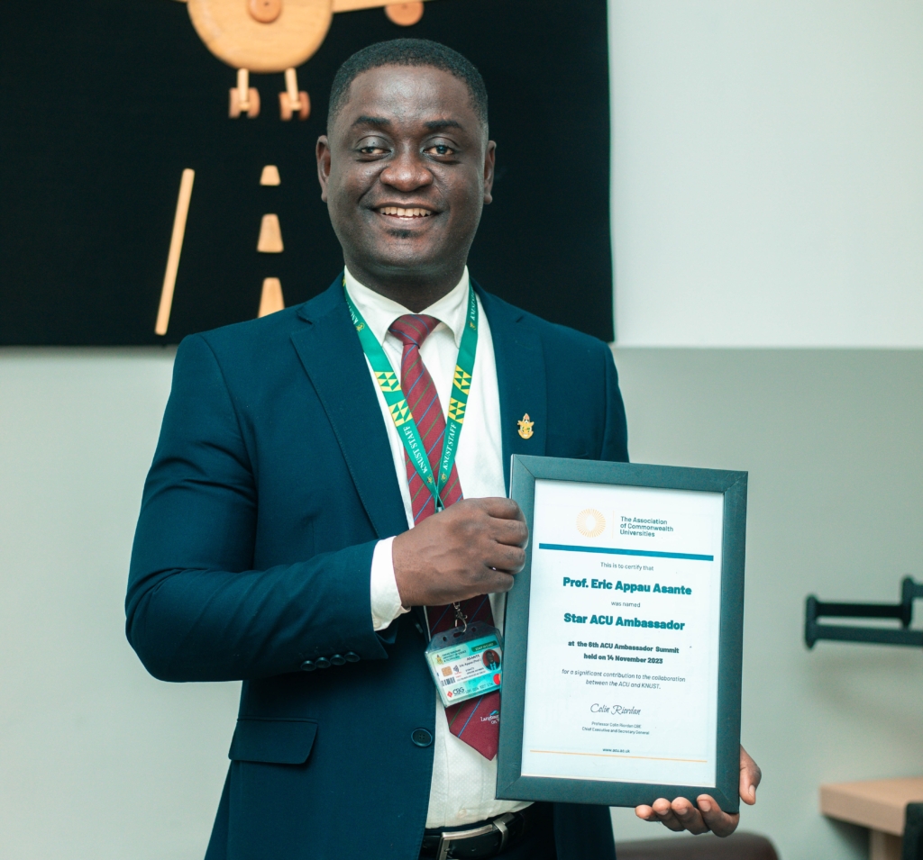 KNUST's Prof Eric Appau Asante named 2023 ACU ambassador of the year ...