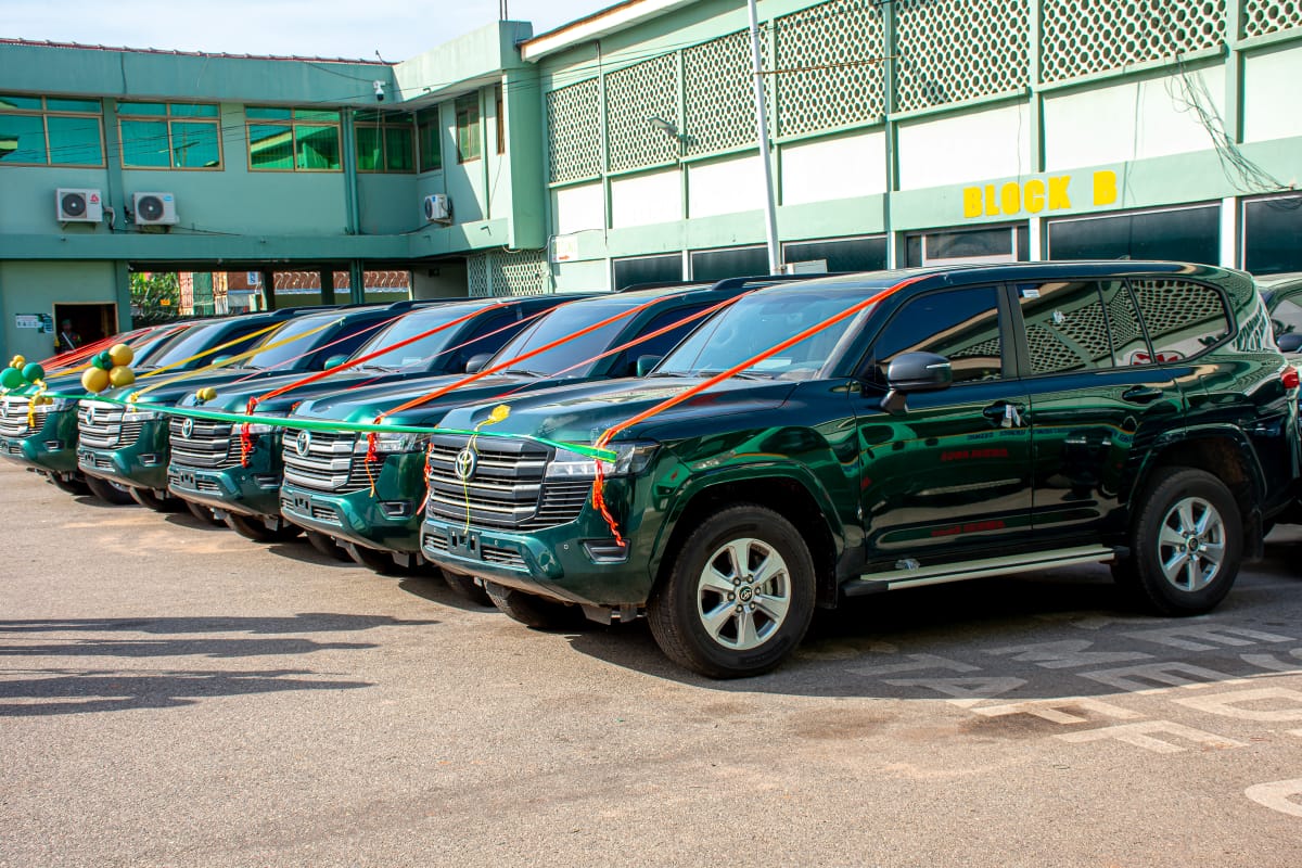 Ghana Immigration Service receives 30 vehicles to enhance border ...