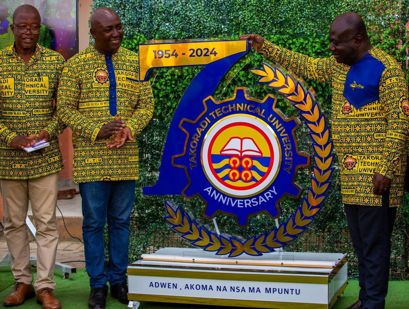 Takoradi Technical University launches 70th anniversary logo - MyJoyOnline