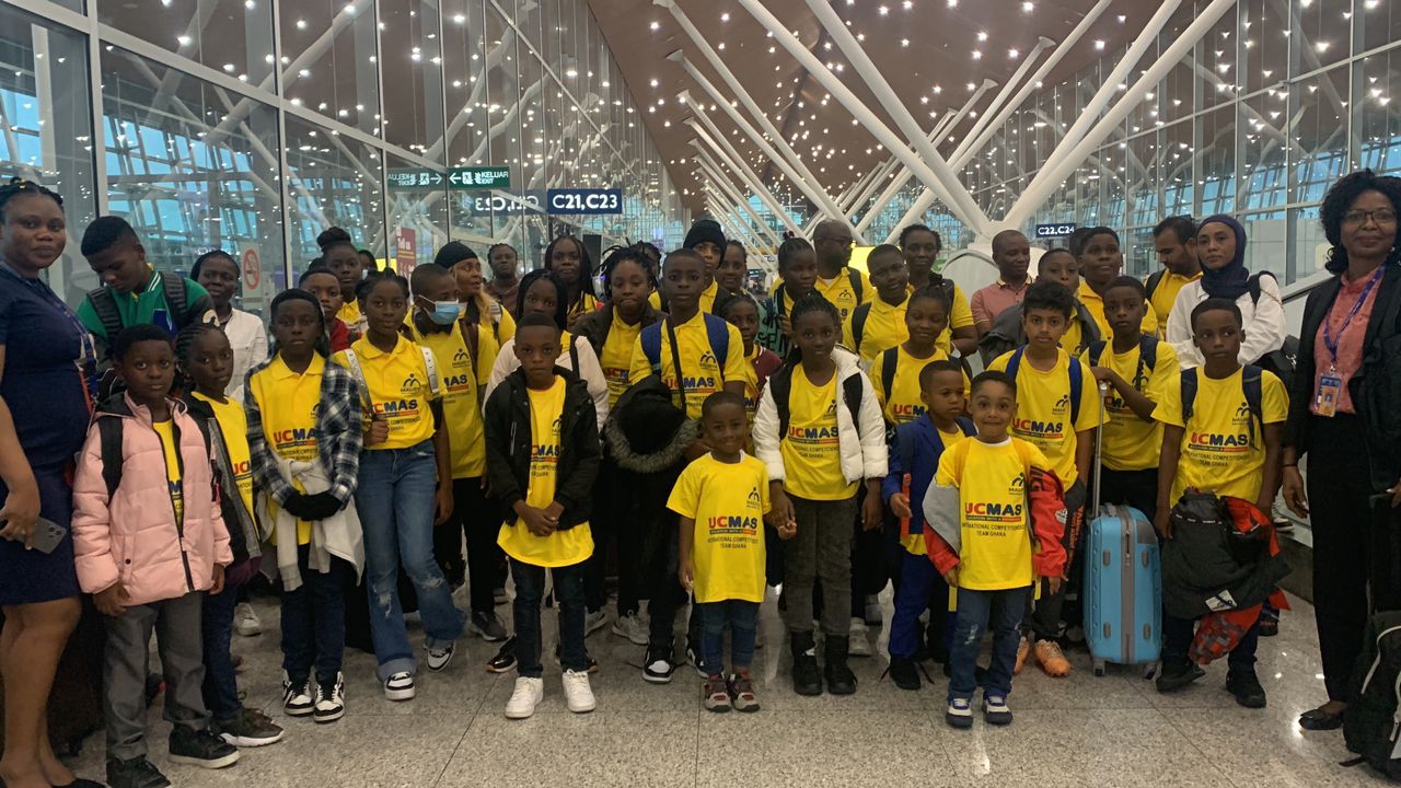 Ghana's pride arrives in Malaysia ahead of UCMAS international ...