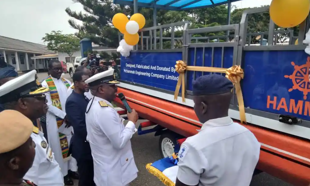 Ghana Navy receives locally manufactured catamaran vessel - MyJoyOnline