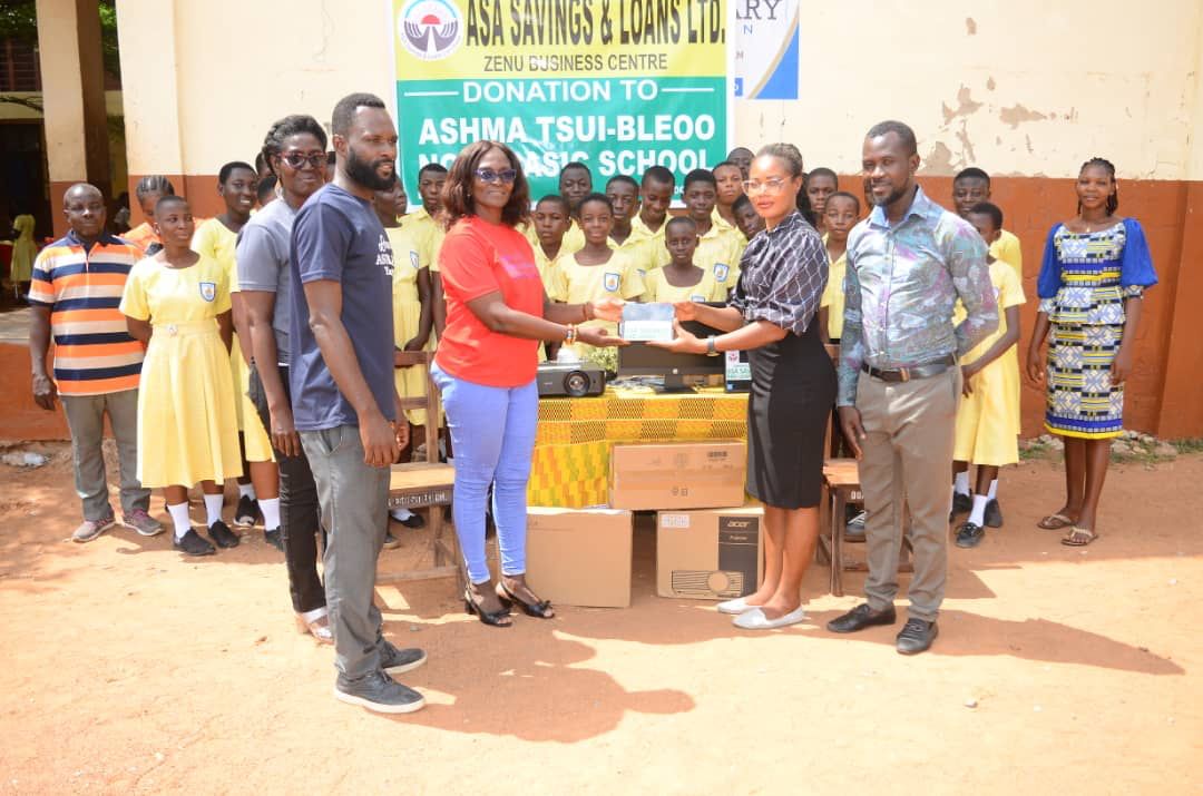 ASA Savings and Loans donates ICT equipment to ASHMA Tsui-Bleoo ‘2 ...