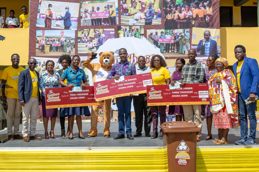 Fanmilk rewards winners of 2022 Fanchoco School Caravan program ...