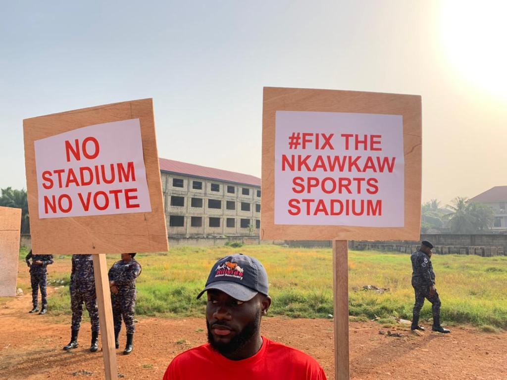 Nkawkaw youth protest against their MP; accuse him of incompetence ...