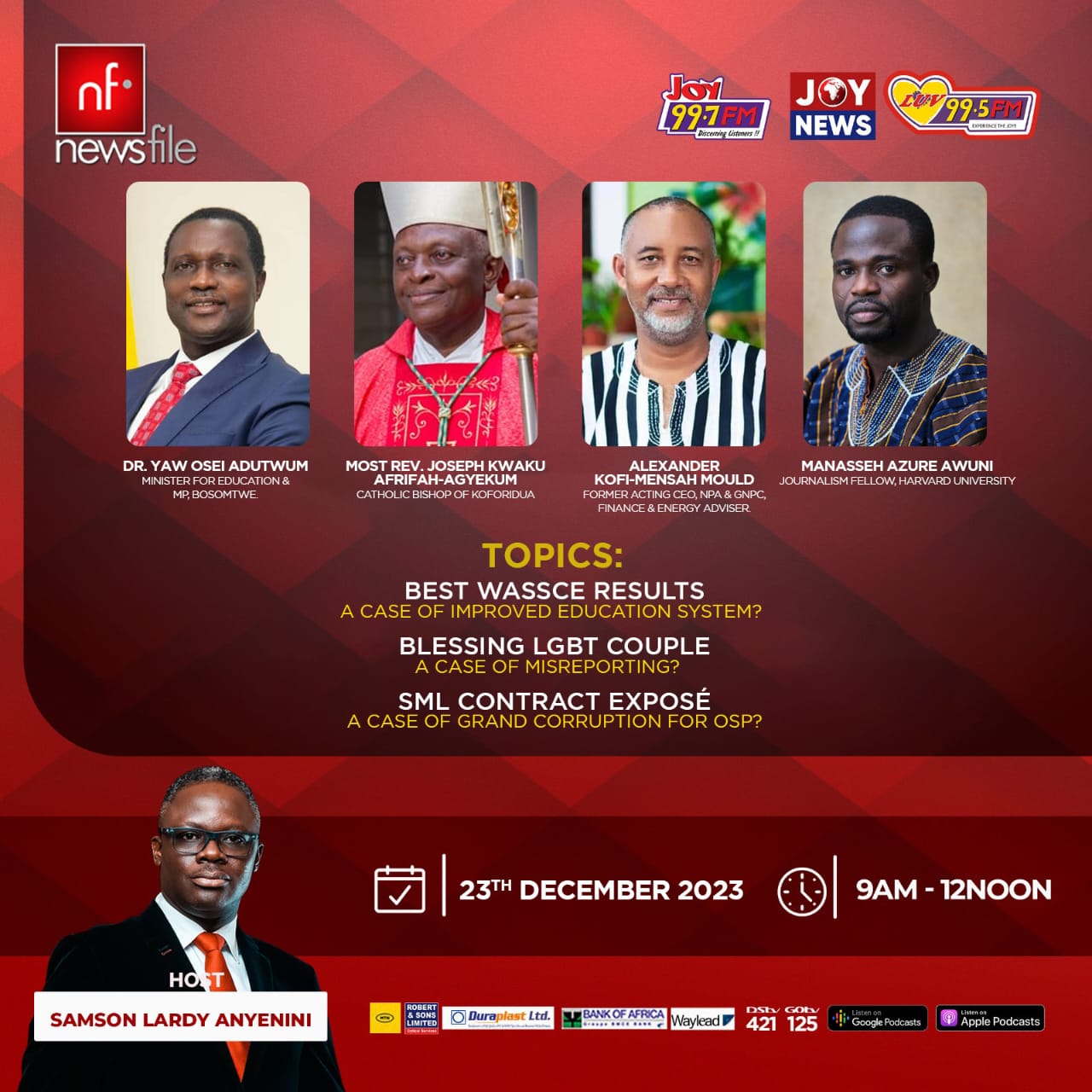 Newsfile on Saturday: Does good WASSCE performance prove Free SHS ...