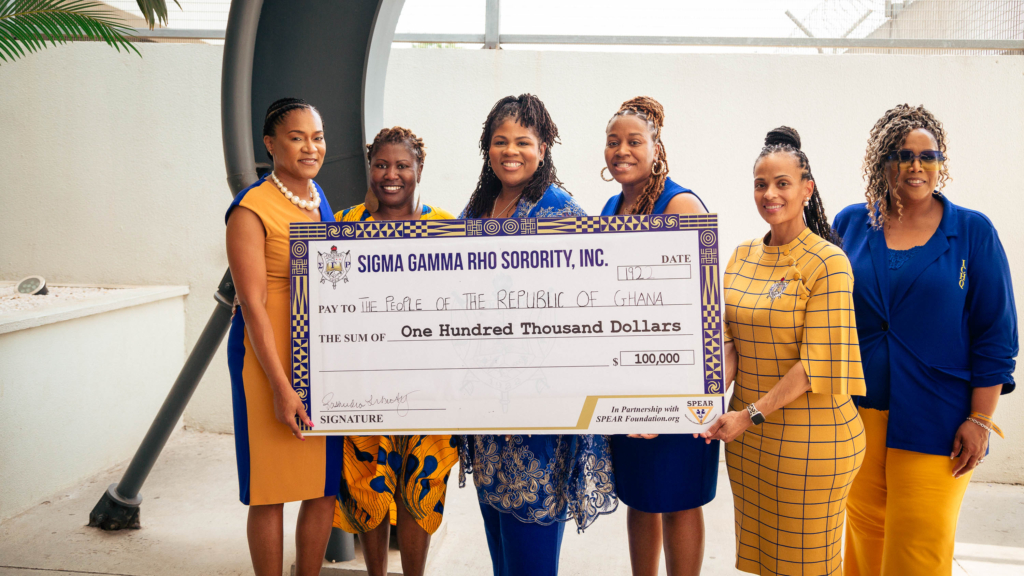 Sigma Gamma Rho Sorority donates $100K as it embarks on philanthropic ...