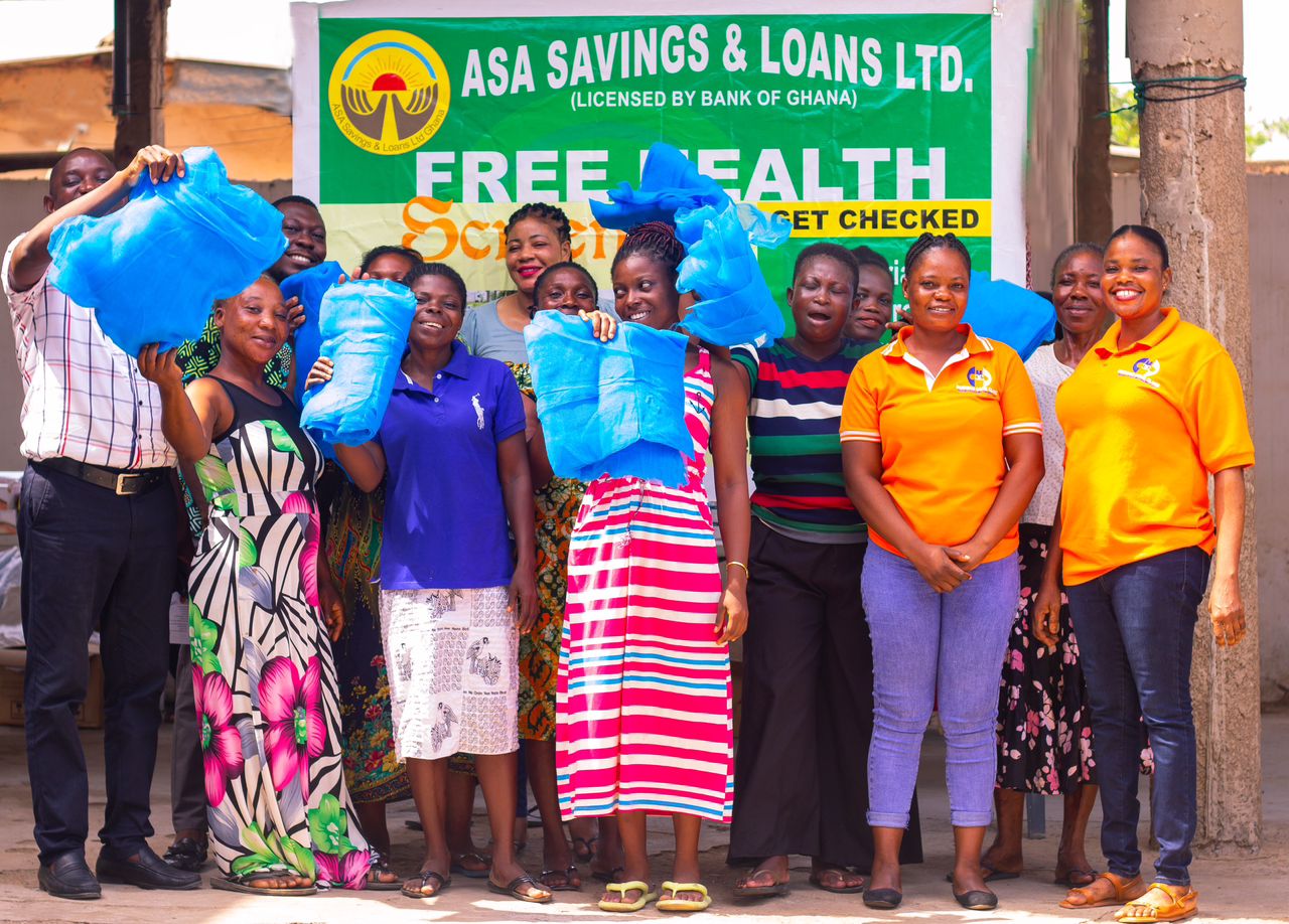 ASA Savings and Loans organises free eye and medical screening for Tema ...