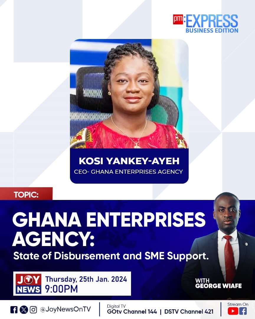 Livestream: One-on-one with Kosi Yankey-Ayeh on PM Express - MyJoyOnline