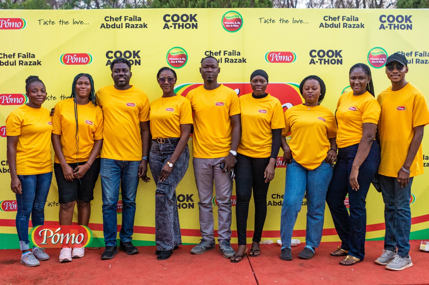 GBFoods Ghana deployed 3-way support for Chef Faila in her Guinness ...