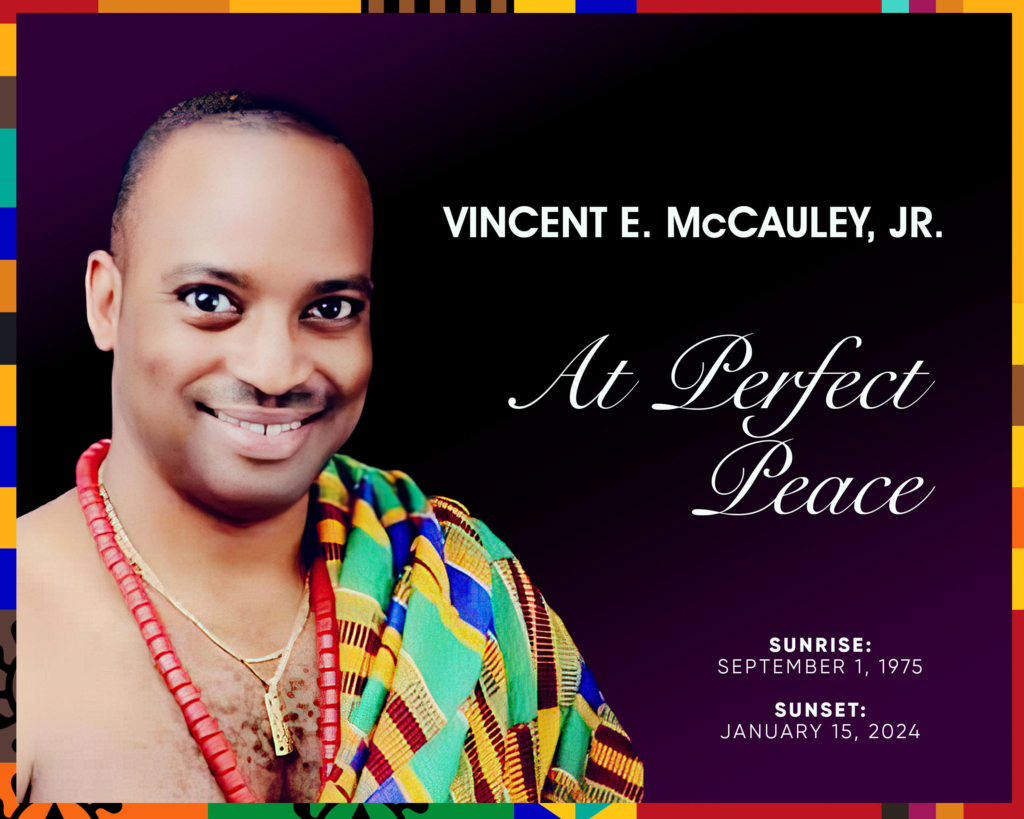 Vincent E. McCauley Jr., a glorious magnificent transition - MyJoyOnline