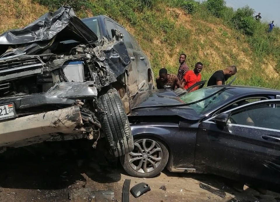 One dead in pile-up involving convoy of Second Lady Samira Bawumia ...