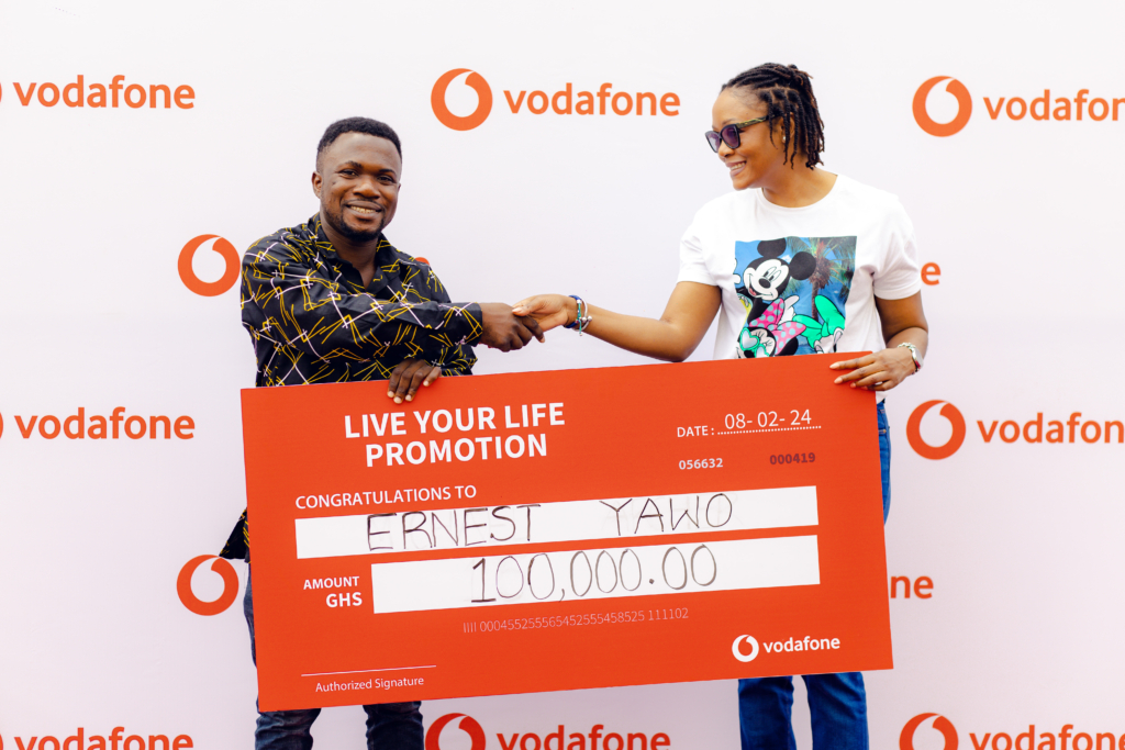 2 winners emerge in Vodafone Ghana's ‘Live Your Life’ Promo - MyJoyOnline