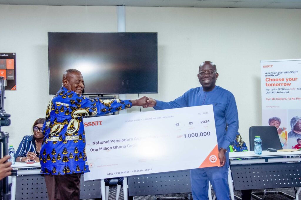 SSNIT donates GH¢1m for pensioners’ healthcare - MyJoyOnline