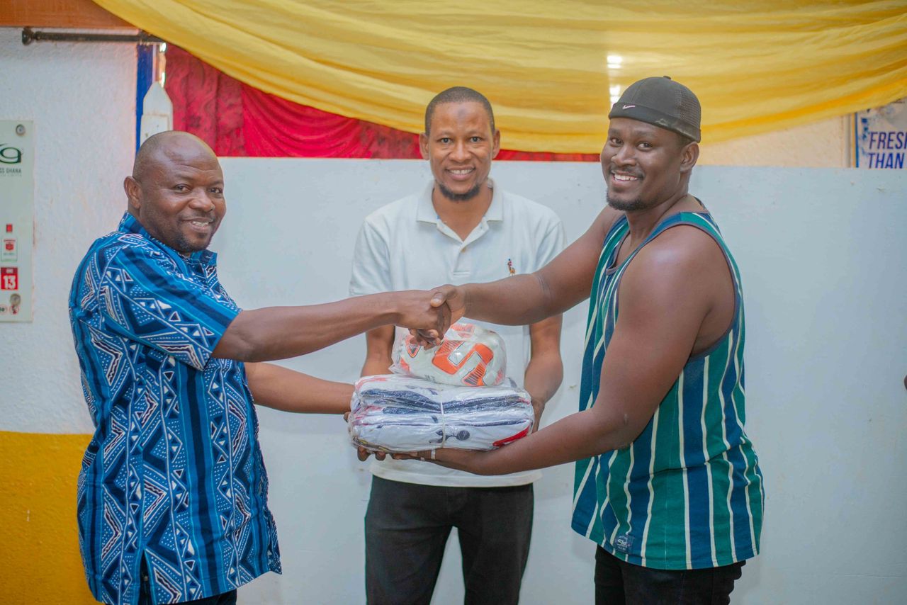 Bawku Central MP donates jerseys to empower youth through football ...
