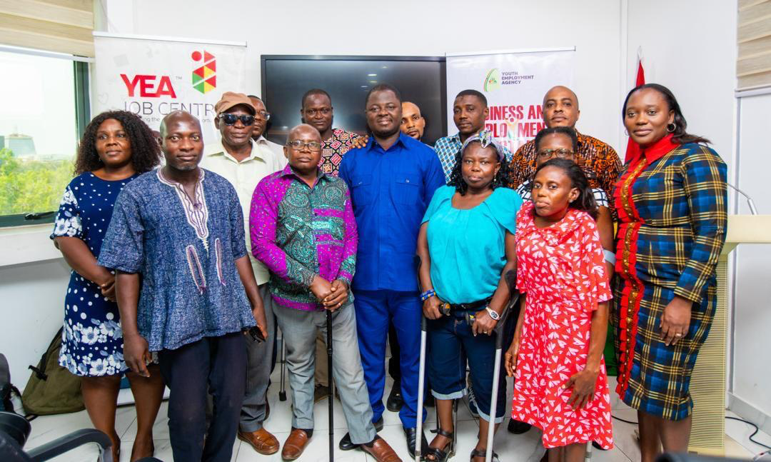 YEA recruits 282 people living with disabilities - MyJoyOnline