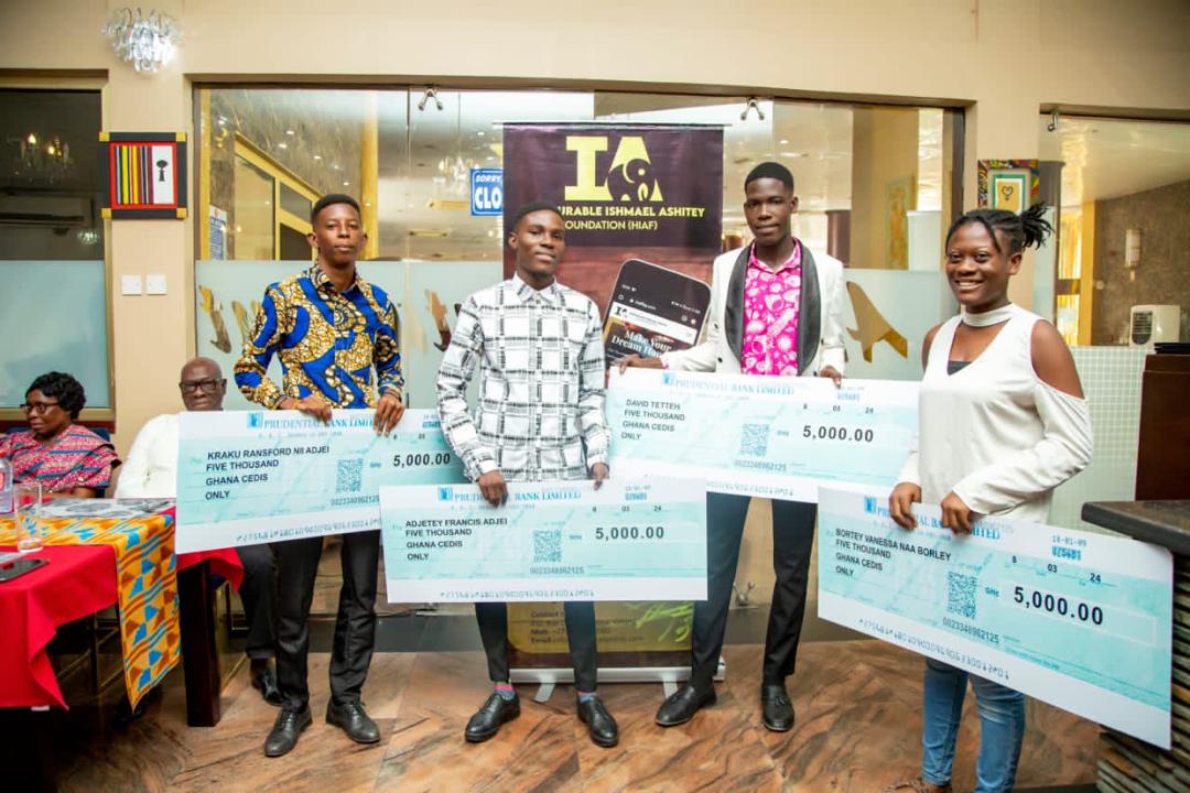 Ishmael Ashitey brings hope to brilliant but needy students in Tema ...