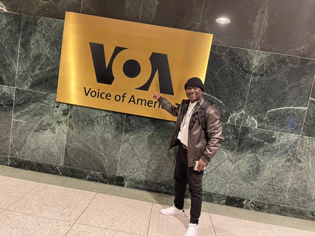 Kobby Stonne tours Voice of America - MyJoyOnline