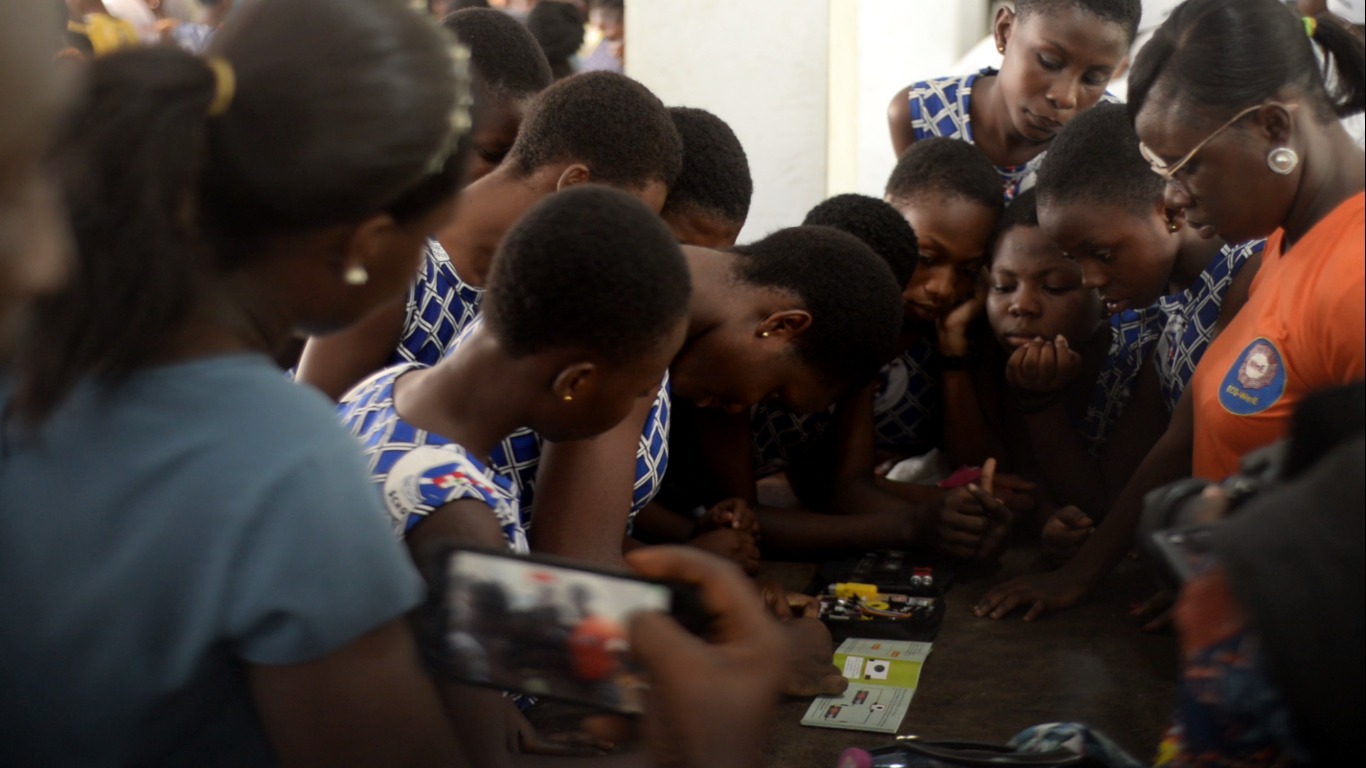 ECG Women in Engineering sensitise JHS students in Career Guidance ...