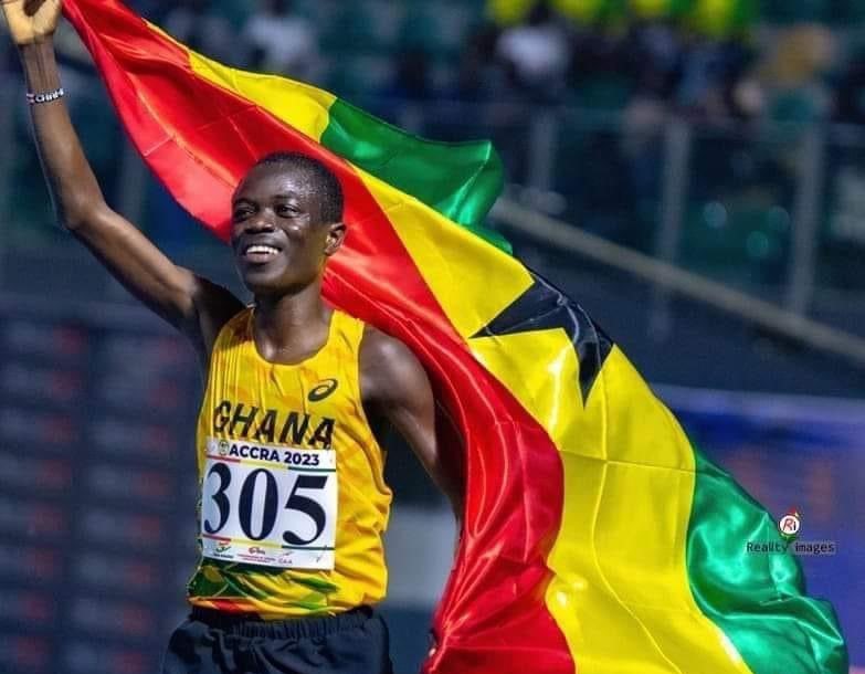 2023 African Games: William Amponsah wins silver medal for Ghana in ...