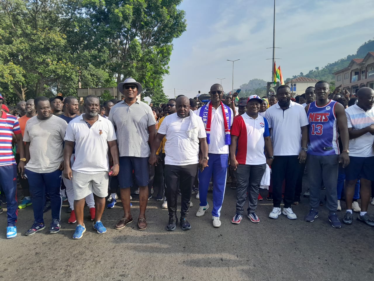 Okyere Baafi, Bryan Acheampong, others walk to observe Independence Day ...