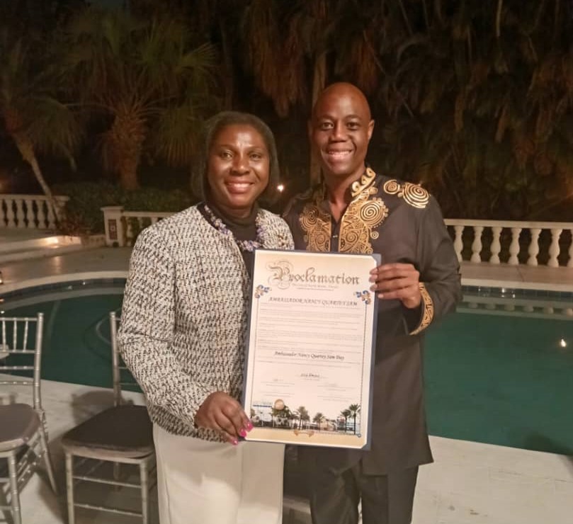Mayor of North Miami honours Ambassador Nancy Sam with proclamation ...