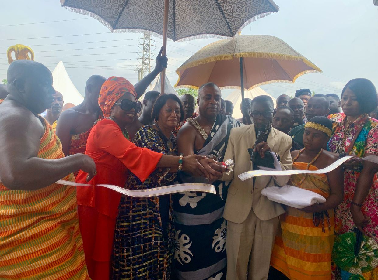 Sanitation and Literacy Ghana commissions new library in Ashanti Region ...