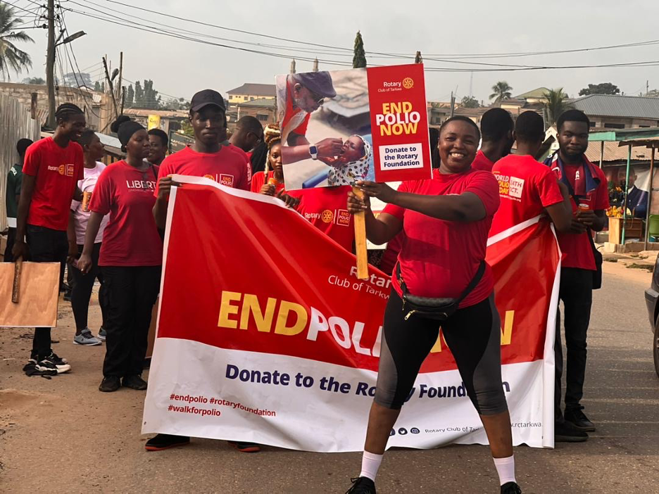 Rotary Club of Tarkwa raises awareness towards polio eradication - MyJoyOnline