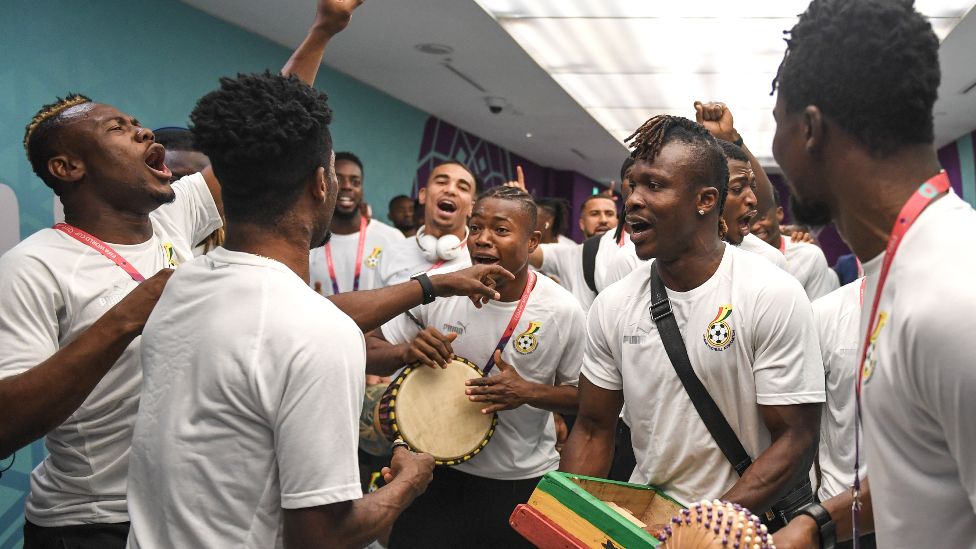 Black Stars’ 2022 World Cup ‘jama’ drum on display at FIFA Museum ...
