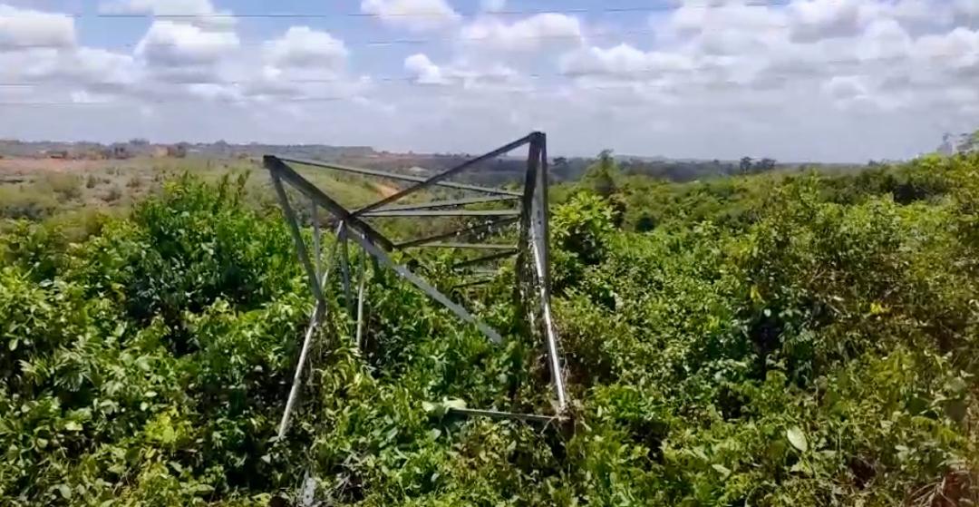 Three damaged ECG pylons result in power outage for 9 Shama communities ...