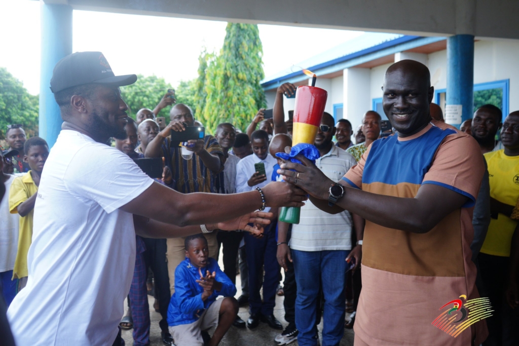 All Regional Games: Torch relay ceremony hits Oti Region - MyJoyOnline