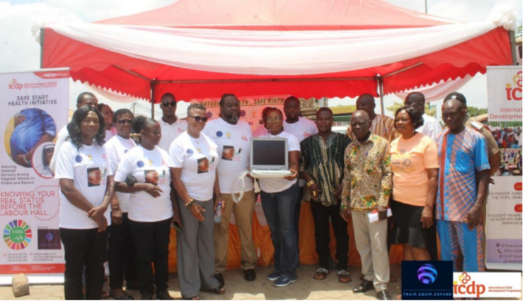 ICDP Ghana introduces portable ultrasound machines in rural communities ...