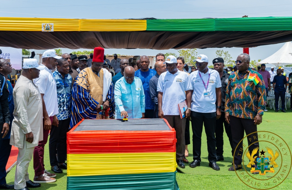 Akufo-Addo commissions 15MWP Kaleo Solar Power Plant - MyJoyOnline