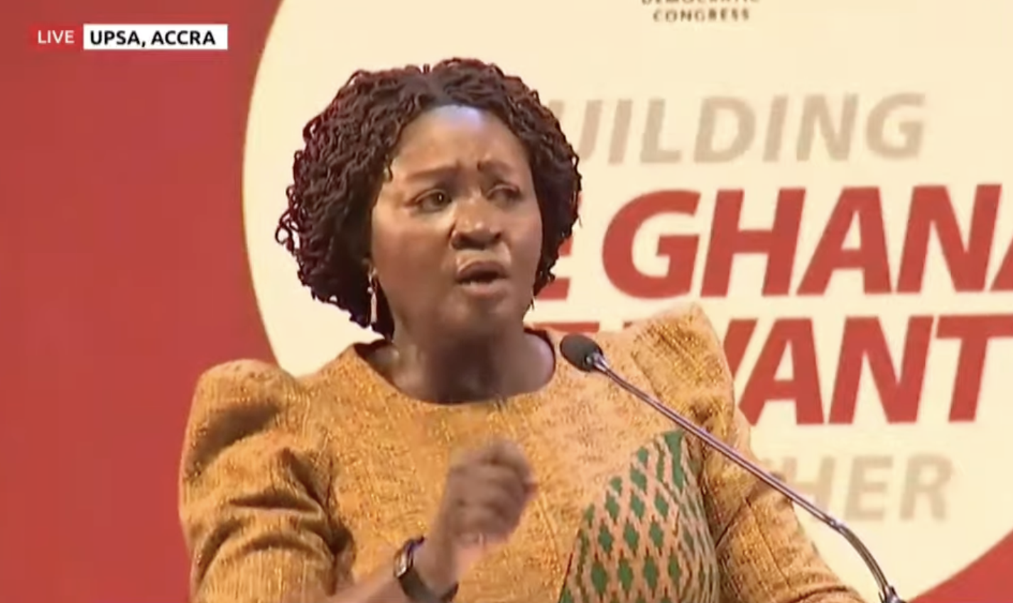 Full text: Acceptance speech by Prof Naana Opoku-Agyemang as Mahama's ...