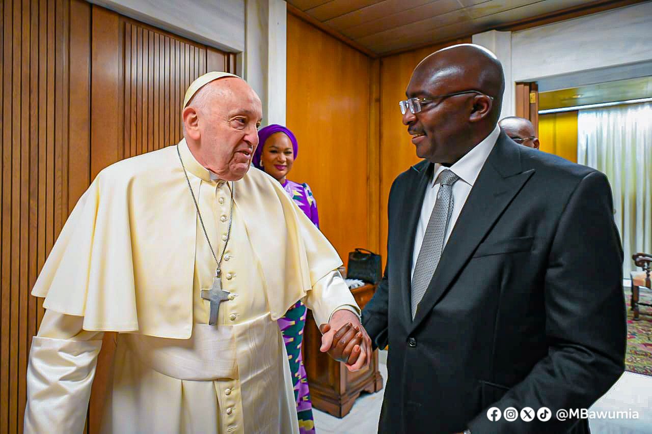 Catholics hail Bawumia for religious diversity after visit to Pope ...