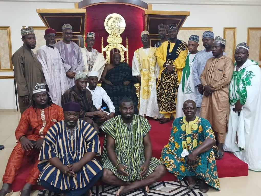 Adoagyiri Zongo chiefs call on Okyehene, reaffirm allegiance to Okyeman ...