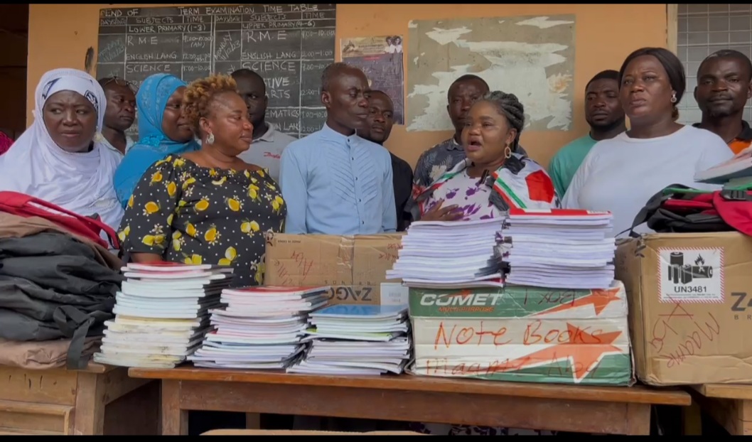 Chair of NDC-USA chapter Maame Aba Dadzie donates to struggling ...