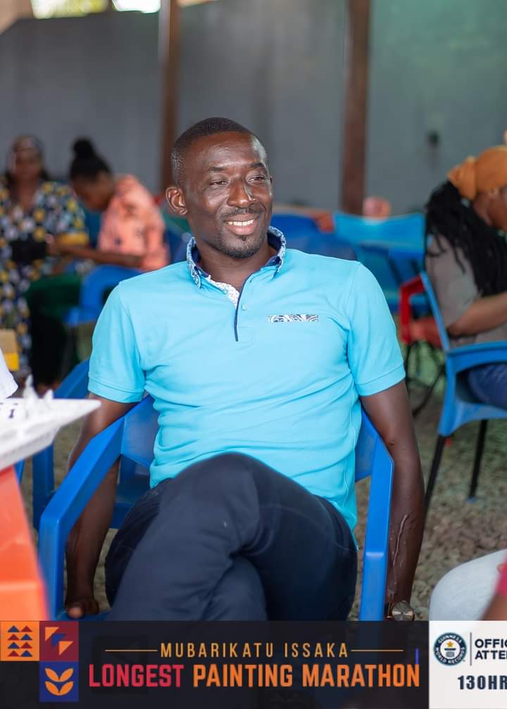 29-year-old Ghanaian artist attempts to break longest painting marathon ...