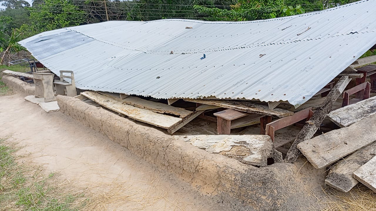20 pupils narrowly escape after school building collapses following ...