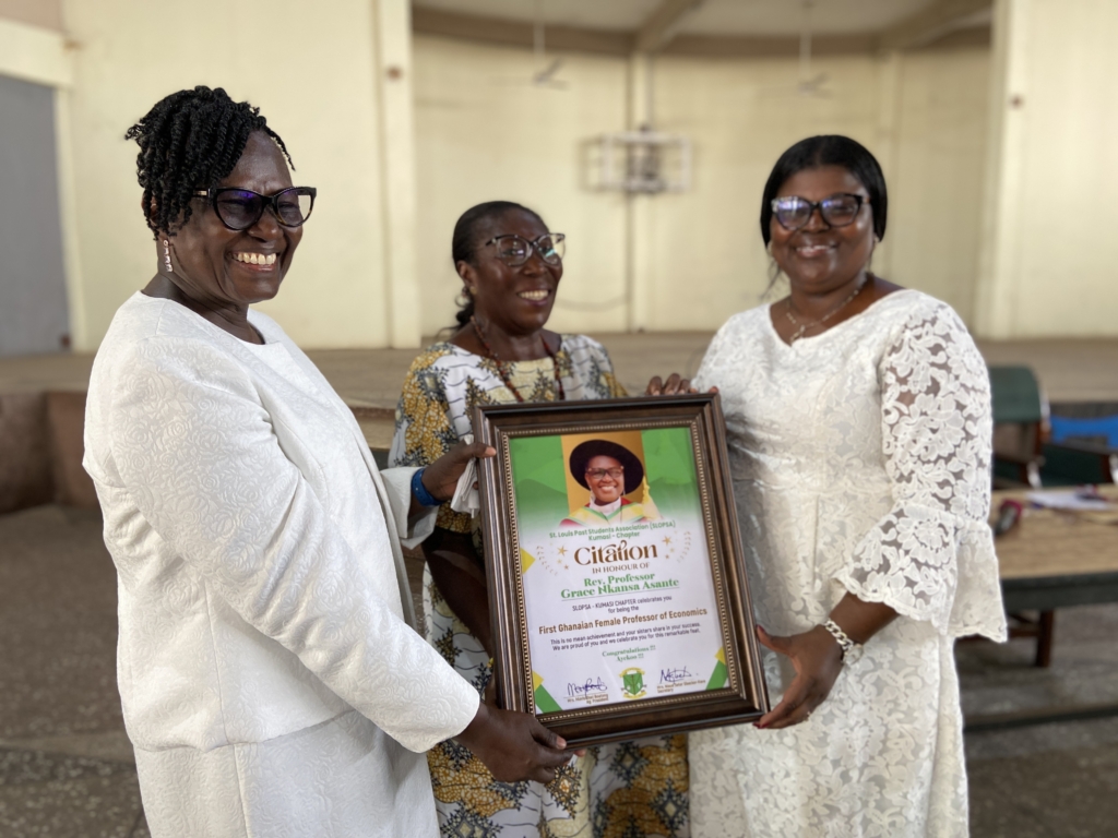 SLOPSA celebrates Prof Grace Nkansa Asante as Ghana's first female ...