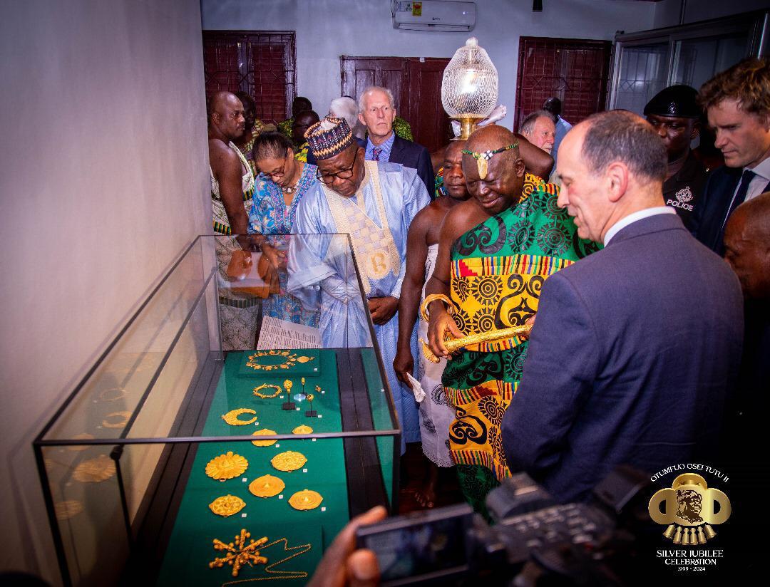 Looted and returned: Asante royal artefacts on display for public ...