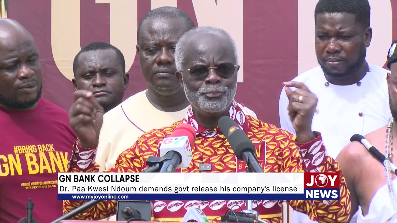 You don't have to collapse my businesses because I am your opponent ...