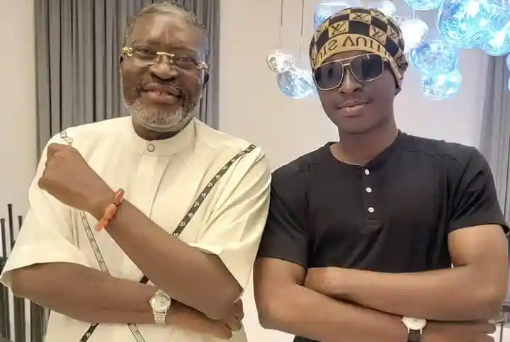 Kanayo O. Kanayo welcomes son into movie industry as he takes on ...