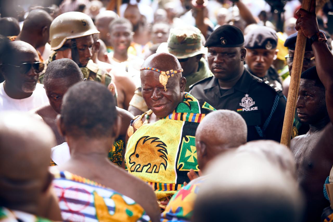 Caleb's Lens: Historic royal visit of Asantehene to Ga Mantse, first in ...